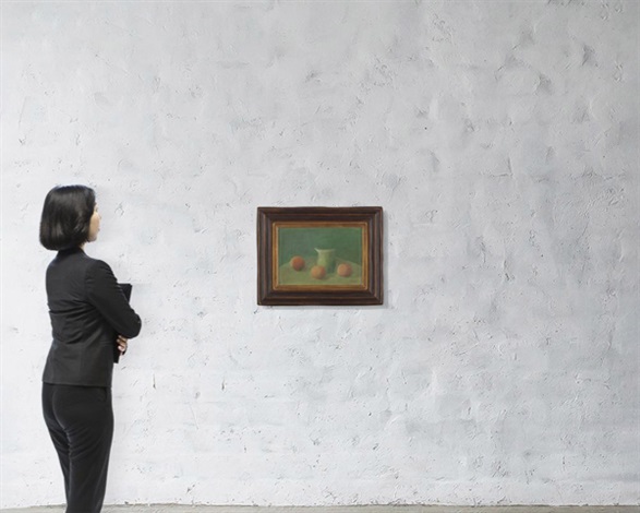 Three peaches 三つの桃 by Kojiro Kosugi on artnet